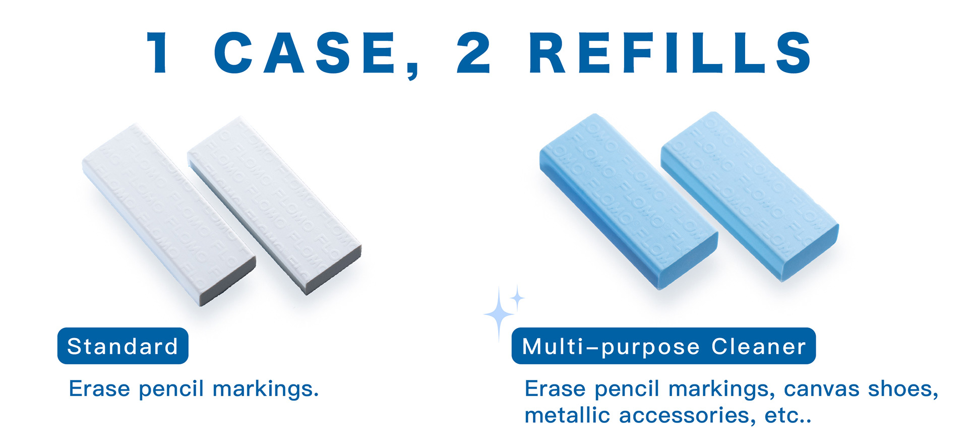 Translucent Retractable Erasers | FLOMO Group