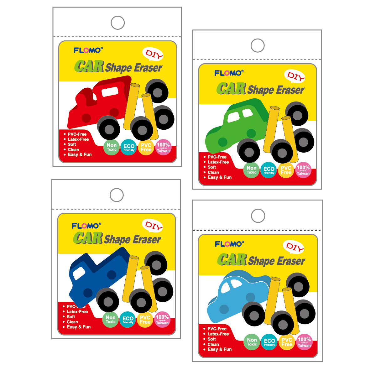 Creativity and Novelty Erasers | FLOMO Group