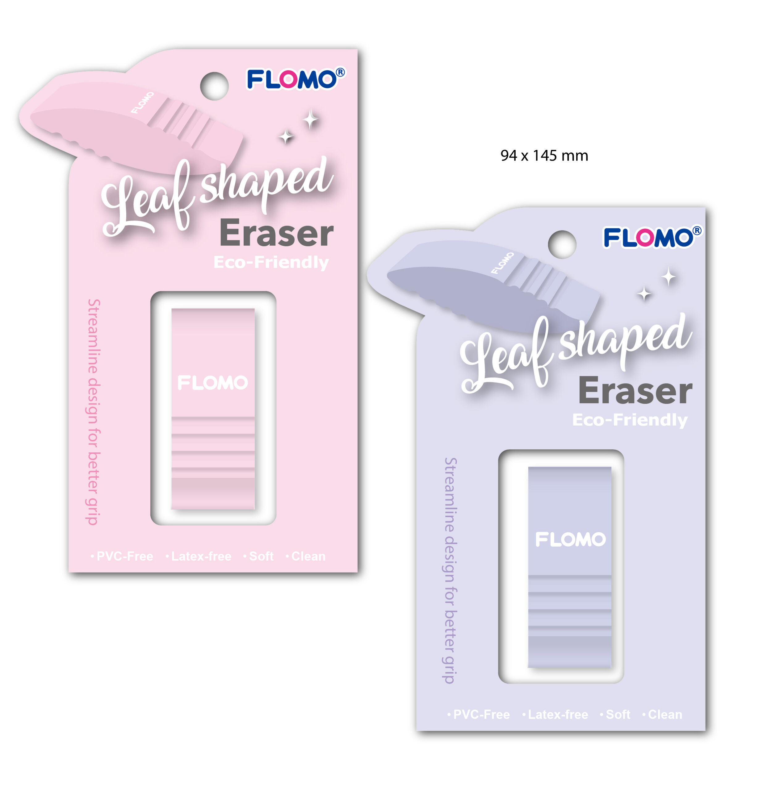 FN-10020 Leaf Shaped Eraser | FLOMO Group